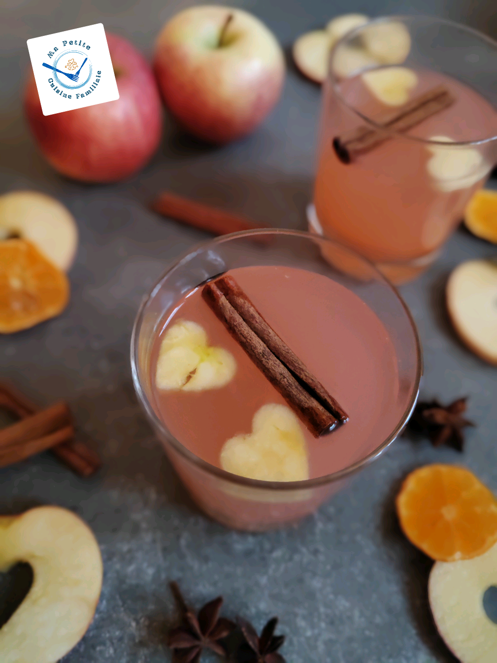 Infusion d’épluchures de pommes à la cannelle – Ma Petite Cuisine Familiale